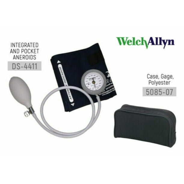 Welch Allyn Dura Shock Sphygmomanometer DS44-11 Handheld Gauge & Adult ...