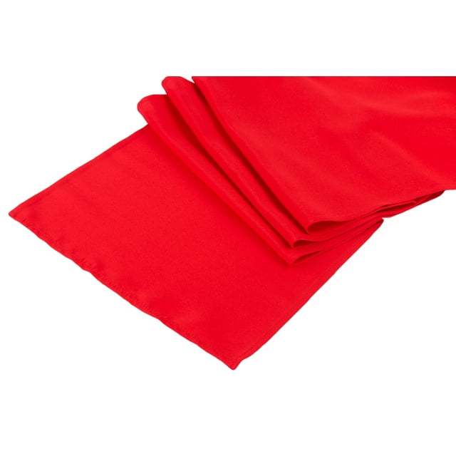 Polyester Table Runner Approximately 13" width x 108" length - Red ...