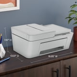 HP DeskJet 4252e Wireless All-in-One Color Inkjet Printer (White ...