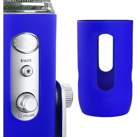 SUNMON Blue Yeti Silicone Protective Case,Full Protection Silicon Cover ...