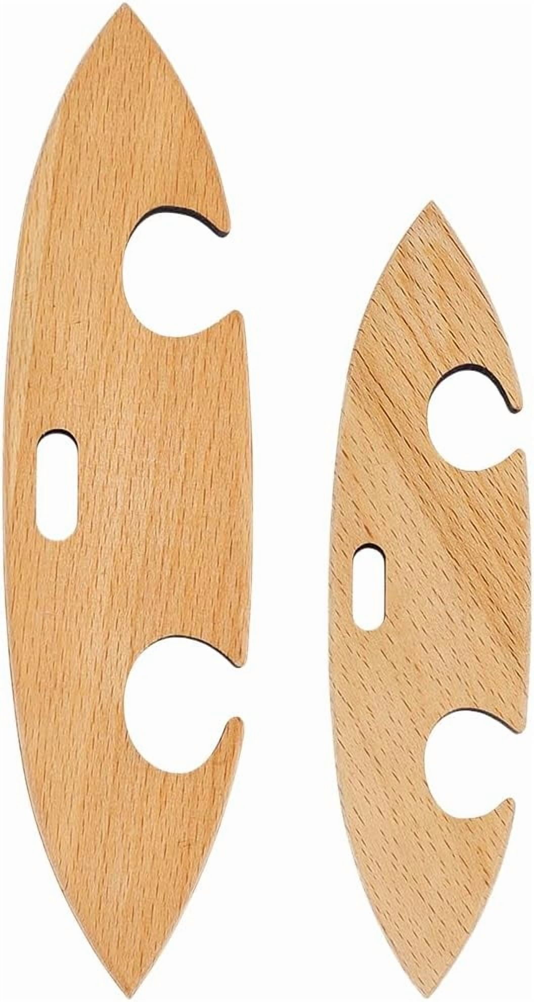 2 lanzaderas de madera para telar de punto, telar de cintas de madera ...