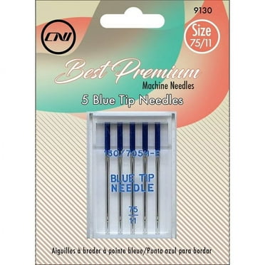 Janome 5-Pack Blue Tip Needle Set - Walmart.com