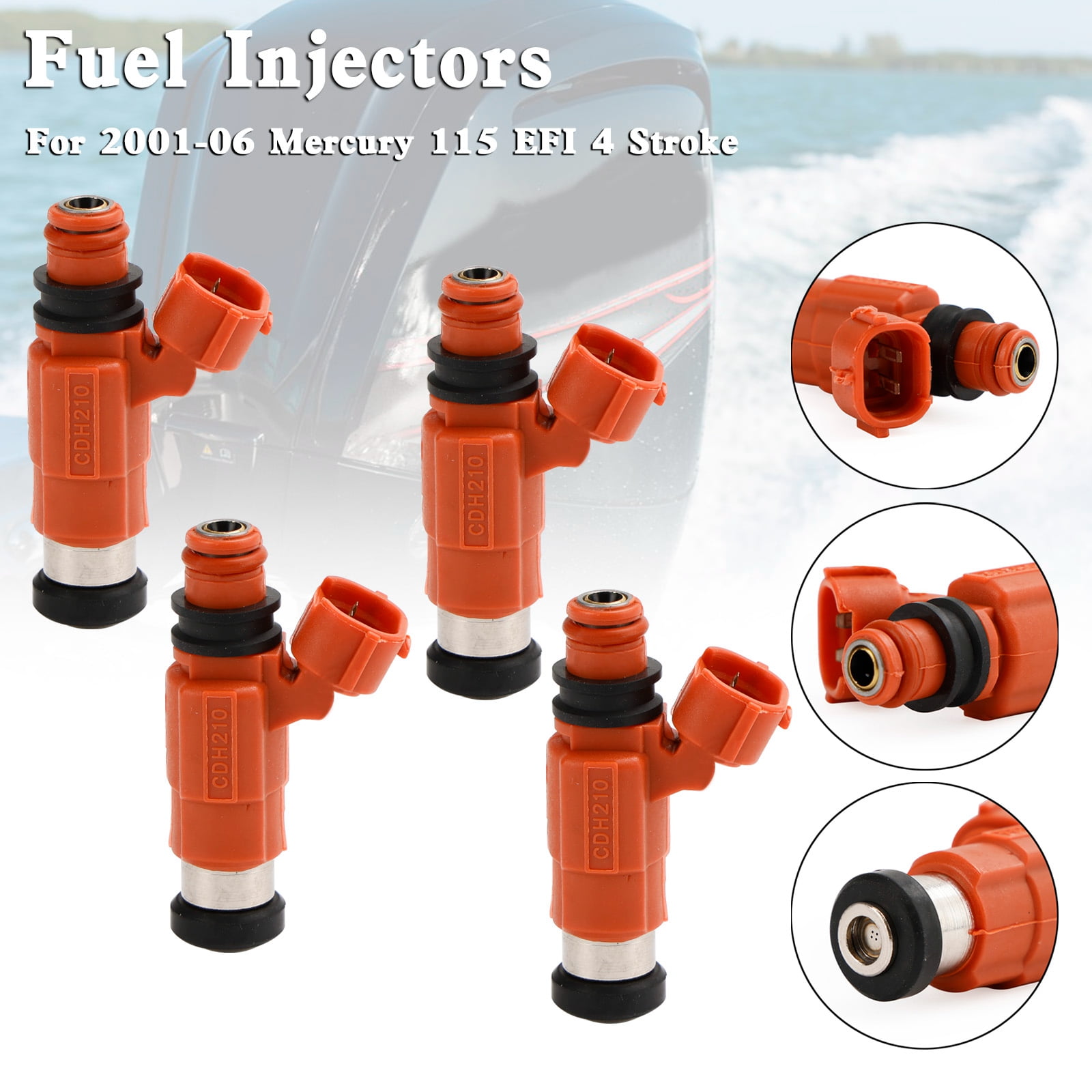 Click here for Motorgenic 4pcs 880887t1 Fuel Injectors For Mercur... prices