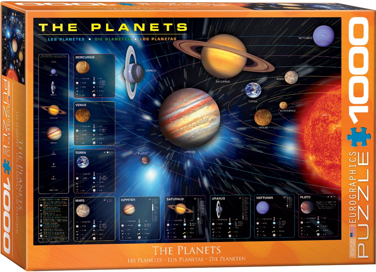 The Planets 1000-Piece Puzzle - Walmart.com