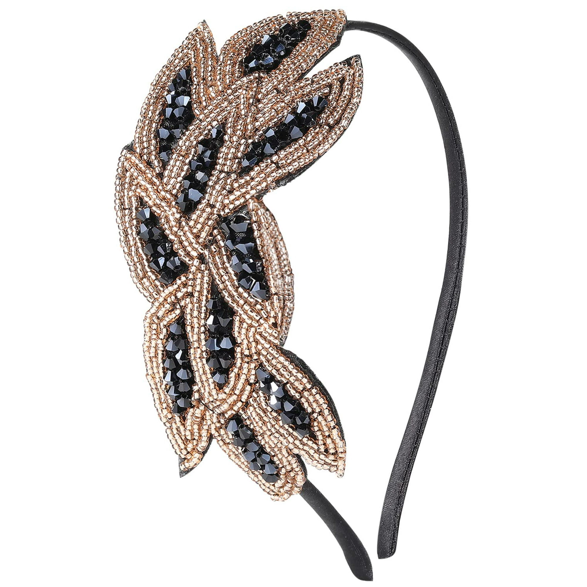 Click here for Flafree Flapper Headband 1920s Headpiece - Art Dec... prices
