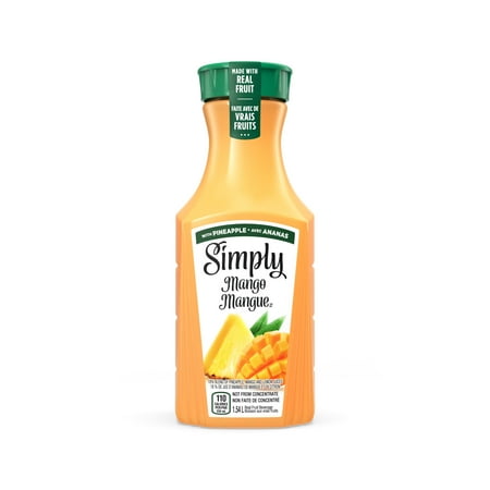 Simply Mango with Pineapple Bottle, 1.54 Liters, Simply Mango with ...