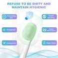 ACDANC 2026 New 6Pcs Silicone Toothbrush Covers Bpa-Free Compact ...