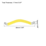 Uxcell Stainless Steel Guitar String Spreaders Rubber Coated Fretboard ...