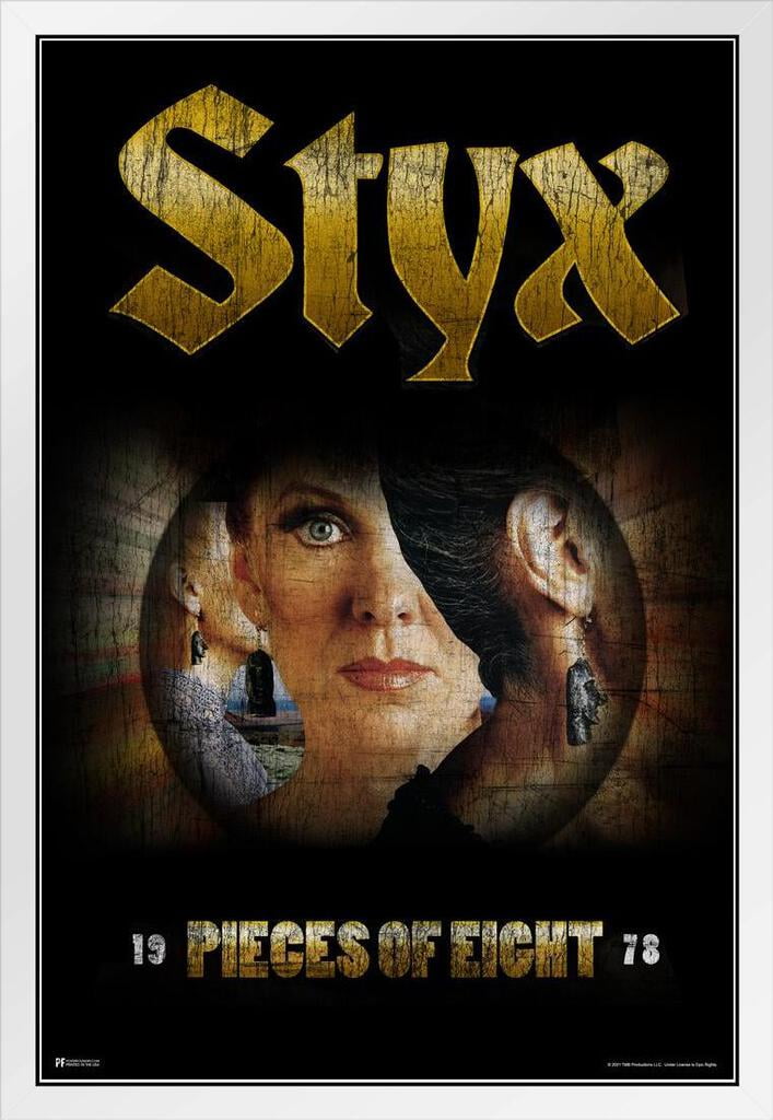 Styx Pieces of Eight Album Cover Classic Rock Music Merchandise Retro ...