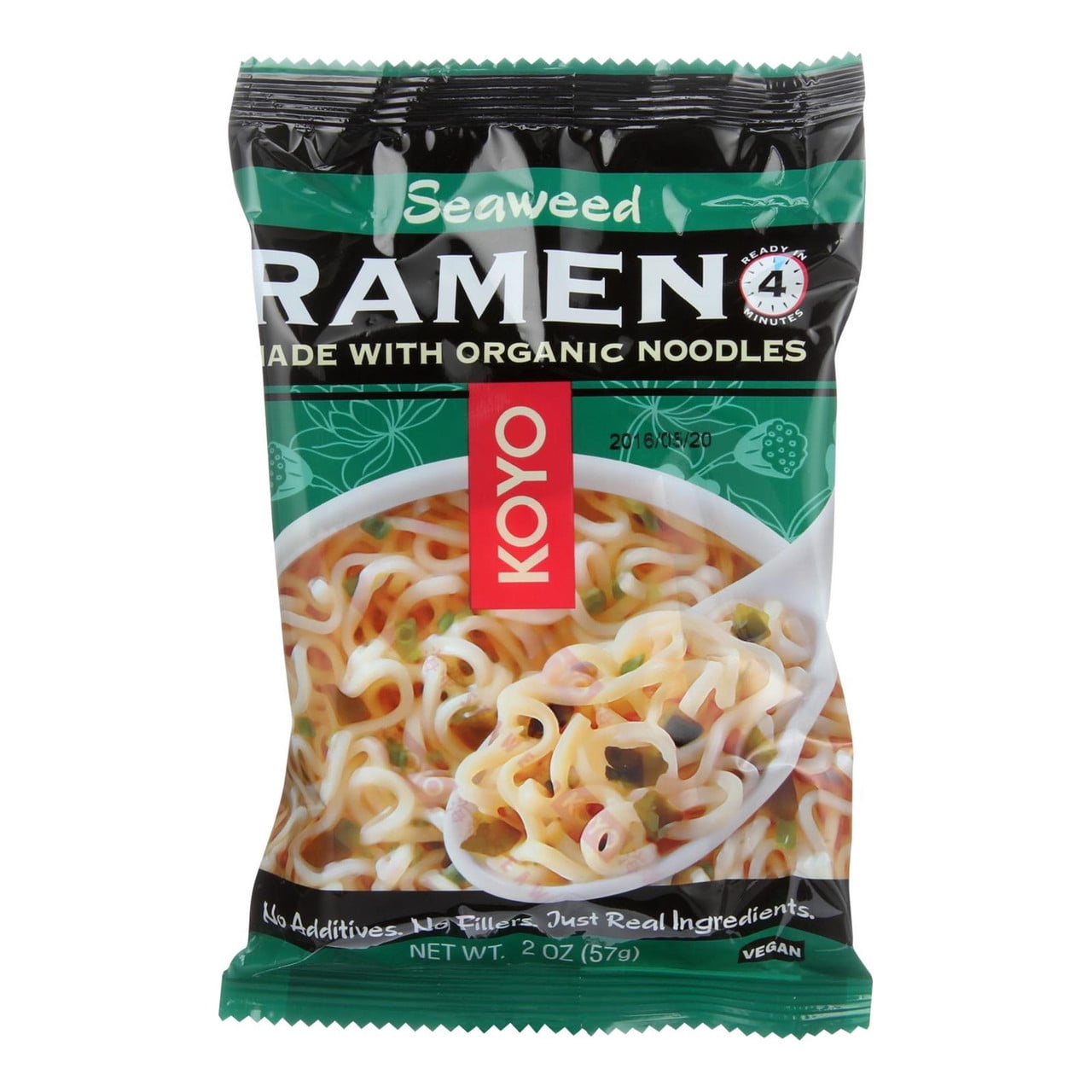 Koyo Foods Ramen seco de algas marinas (12x2 Oz) | Bodega Aurrera en línea