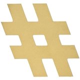 MDF Classic Font Wood Letters & Numbers 9.5"-& - Walmart.com