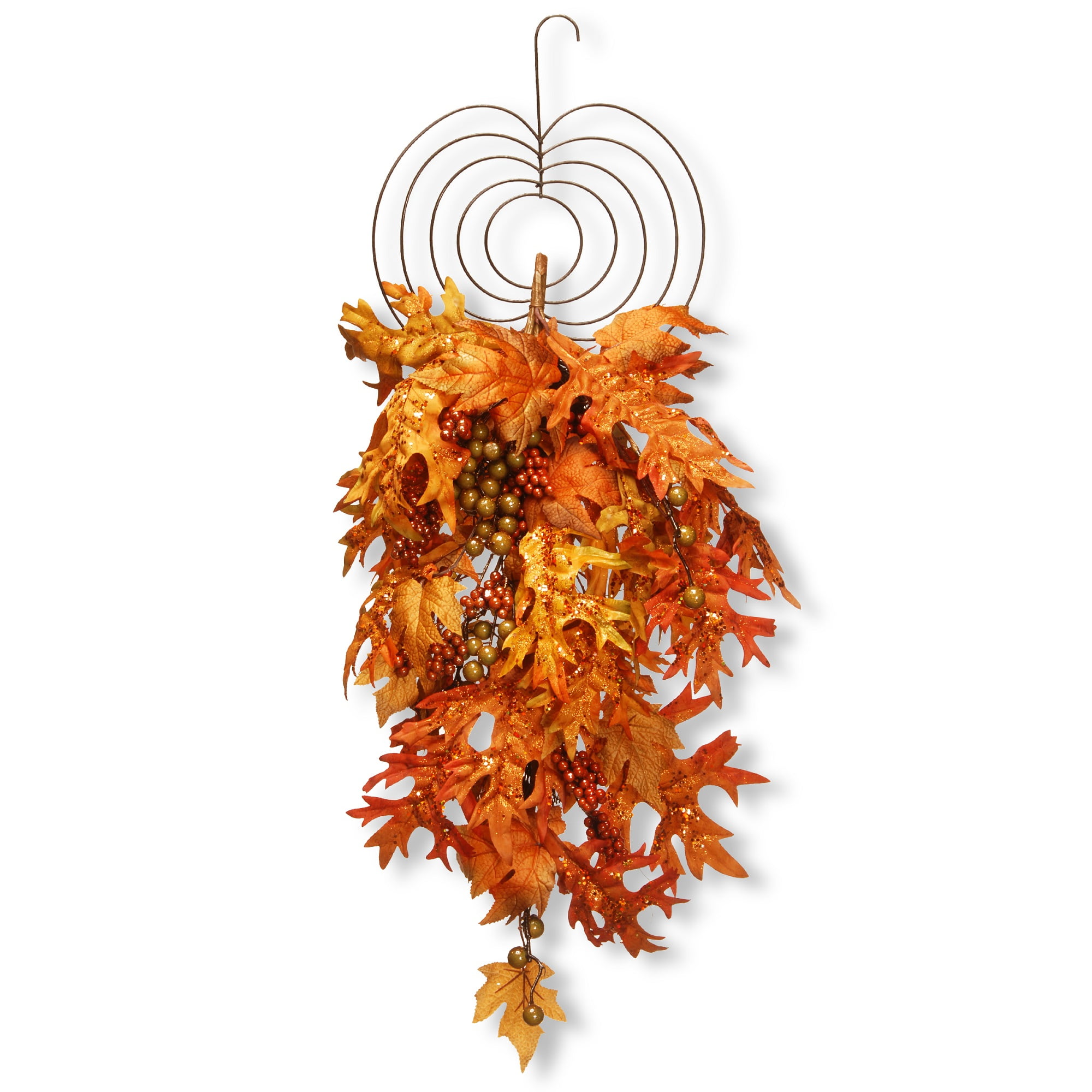 National Tree Artificial 36" Maple Leaf Teardrop - Walmart.com