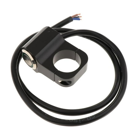 12v 16A Waterproof Motorcycle Stainless Steel Switches 25mm Handlebar ...