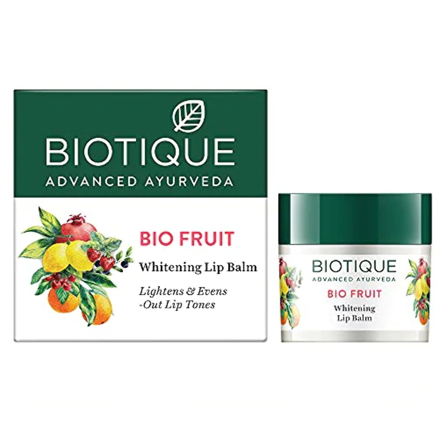 Click here for Biotique Bio Fruit Whitening Lip Balm  12g 12g prices