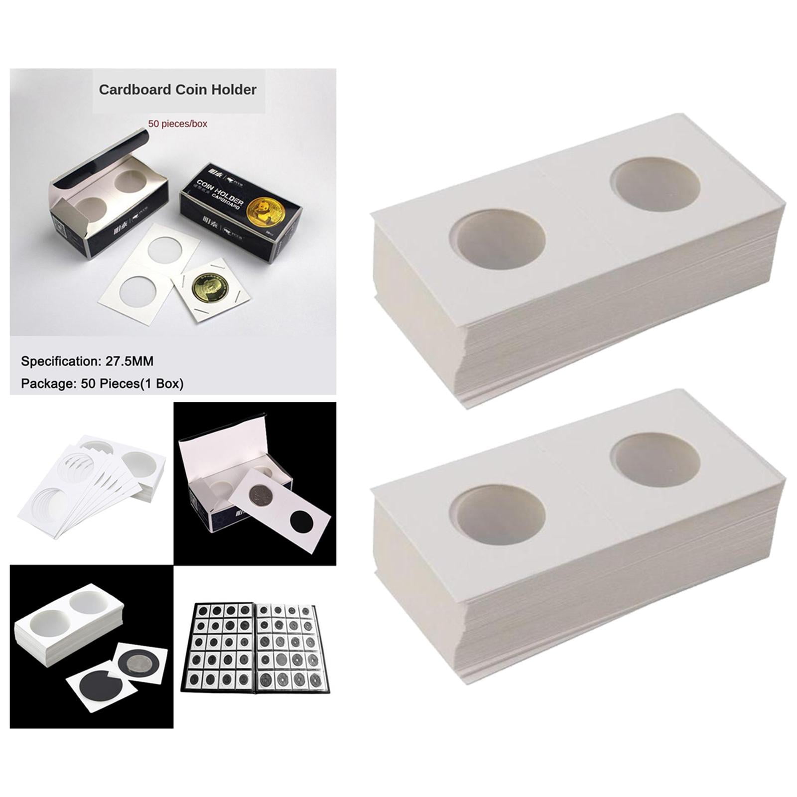 Paquete de 100 Portamonedas de Cartón, Colección de Surtido de Monedas ...