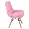 Flash Furniture Cody Kids Shaggy Dog Accent Chair, Light Pink - Walmart.com