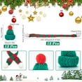 12Pcs Woolen Crochet Mini Hat with Ball with 12Pcs Mini Knitting Wool ...