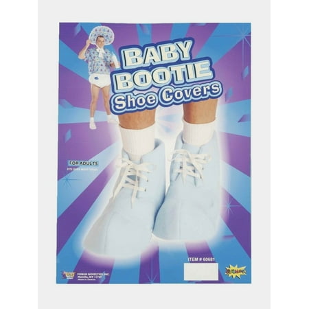 Baby Booties Blue Boot Shoe Covers Adult Costume Accessory Shower Prop ...