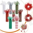 Mesh Ribbon Rolls, 10 in x 30 ft Craft Mesh for Wreaths, Centerpieces ...