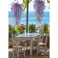 Artificial Vines Wall 4 count Faux Ferns Leaves Greenery for Summer ...