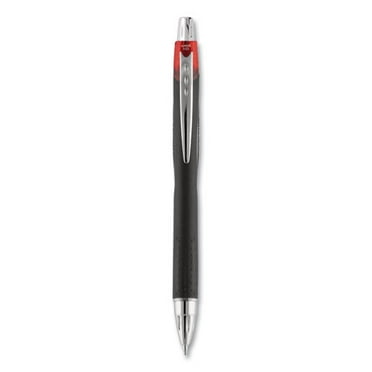 Jetstream Retractable Ballpoint Pen, Bold 1 Mm, Red Ink, Black Barrel ...