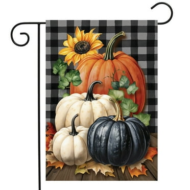 Evergreen Sunny Autumn Garden Suede Flag - Walmart.com