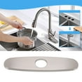 BIMZUC Brushed 304 Stainless Steel Sink Faucet Hole Cover Deck Plate ...