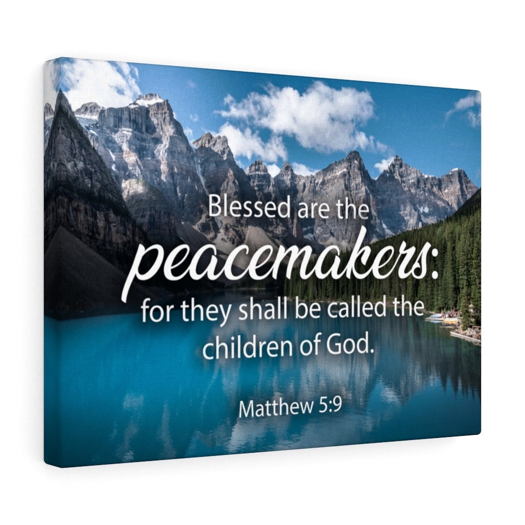 Scripture Walls Peacemakers Matthew 5:9 Christian Home Decor Bible Art ...