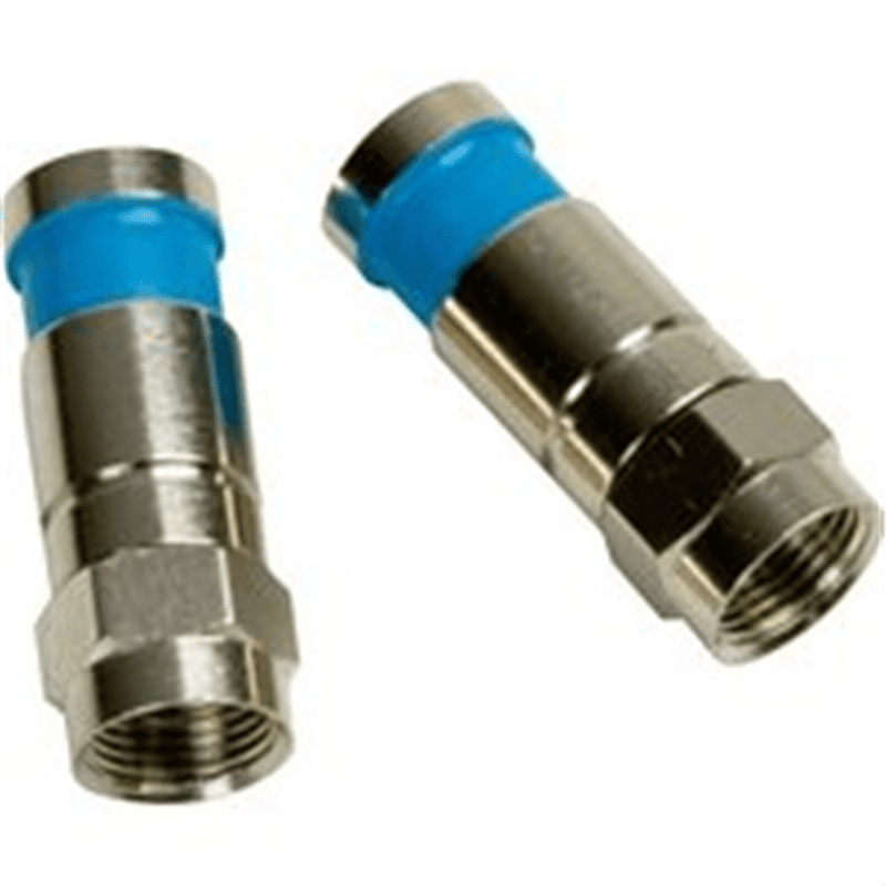 SealTite Coax Connectors, F-Series, for RG59 and RG59 Quad, 100-Pack ...