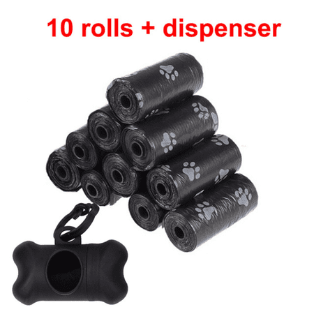 10 Rolls of Dog Poop Bags & 1 Storage Box Set - Keep Your Lawn Clean ...