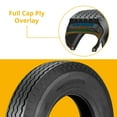 8-14.5 Trailer Tires 14PR Load Range G - Set of 2 All-Season Heavy-Duty ...