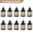 Sziqiqi Mini Lanterns Decorative with Flameless LED Candles Vintage ...