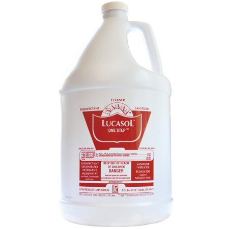 LUCASOL ONE STEP HOSPITAL GRADE DISINFECTANT (Gallon) Gallon | Walmart ...
