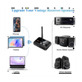 Bluetooth Adapter For Stereo Receiver Bluetooth 53 Receiver Wireless Audio Adapter For Home