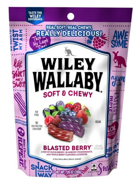 Wiley Wallaby Licorice in Gummy & Chewy Candy - Walmart.com