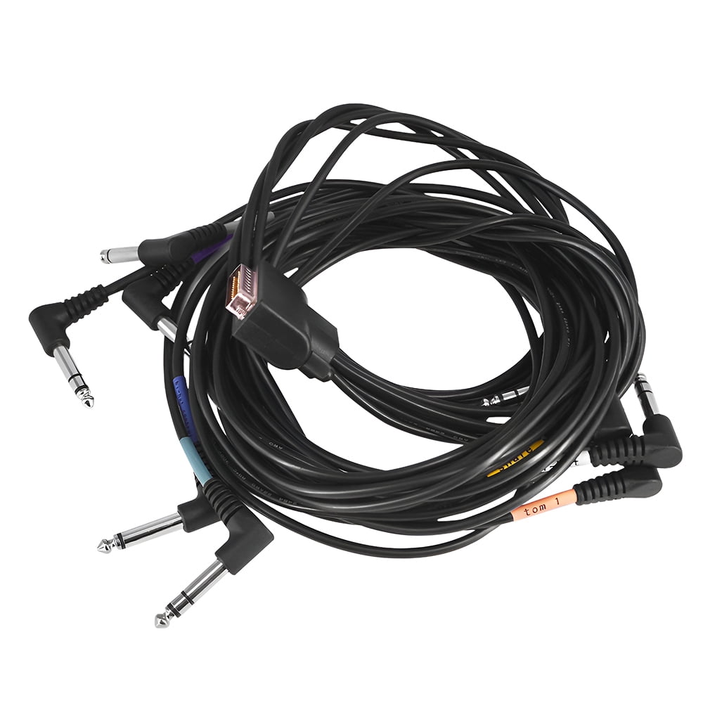 25 Pin Male & 8 Plugs Wiring Harness Fits for Alesis Nitro Drum Kit ...