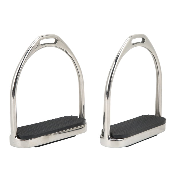 Horse Stirrups,1 Pair Stainless Steel Stainless Steel Stirrups Saddle ...