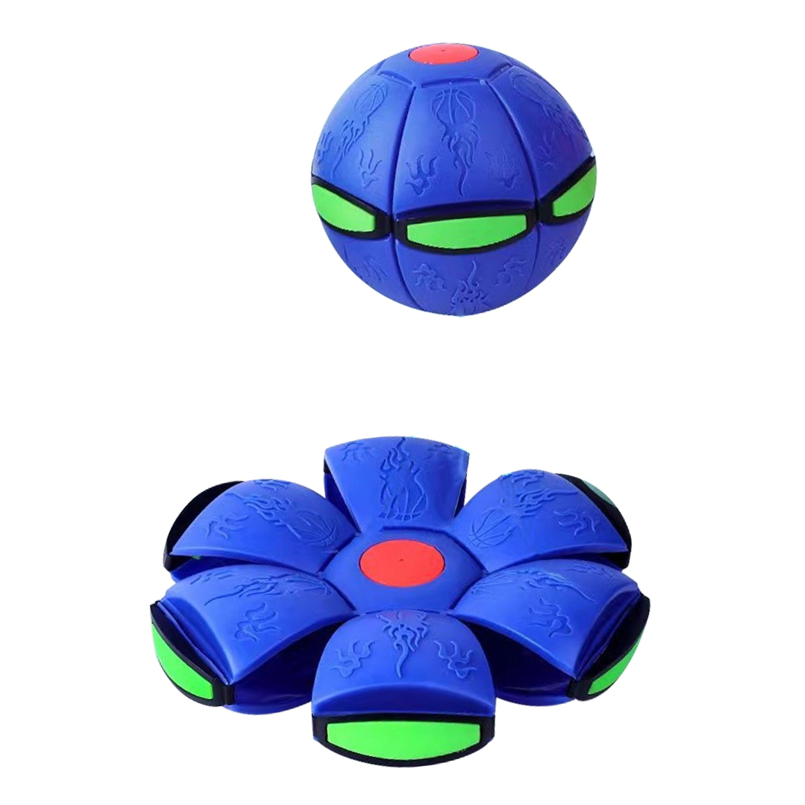 Magics Ball Toy with Lights | UFO Portable Flying Saucer Toys Stomp ...