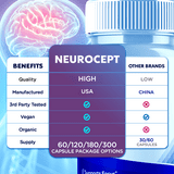 Neurocept Advanced Formula Brain Support Pills Maximum Strength ...