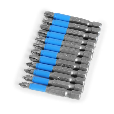 Anti-slip 50mm Screw Driver Bit PH1/PZ1/PH2/PZ2/PH3/PZ3 Drill Alloy ...
