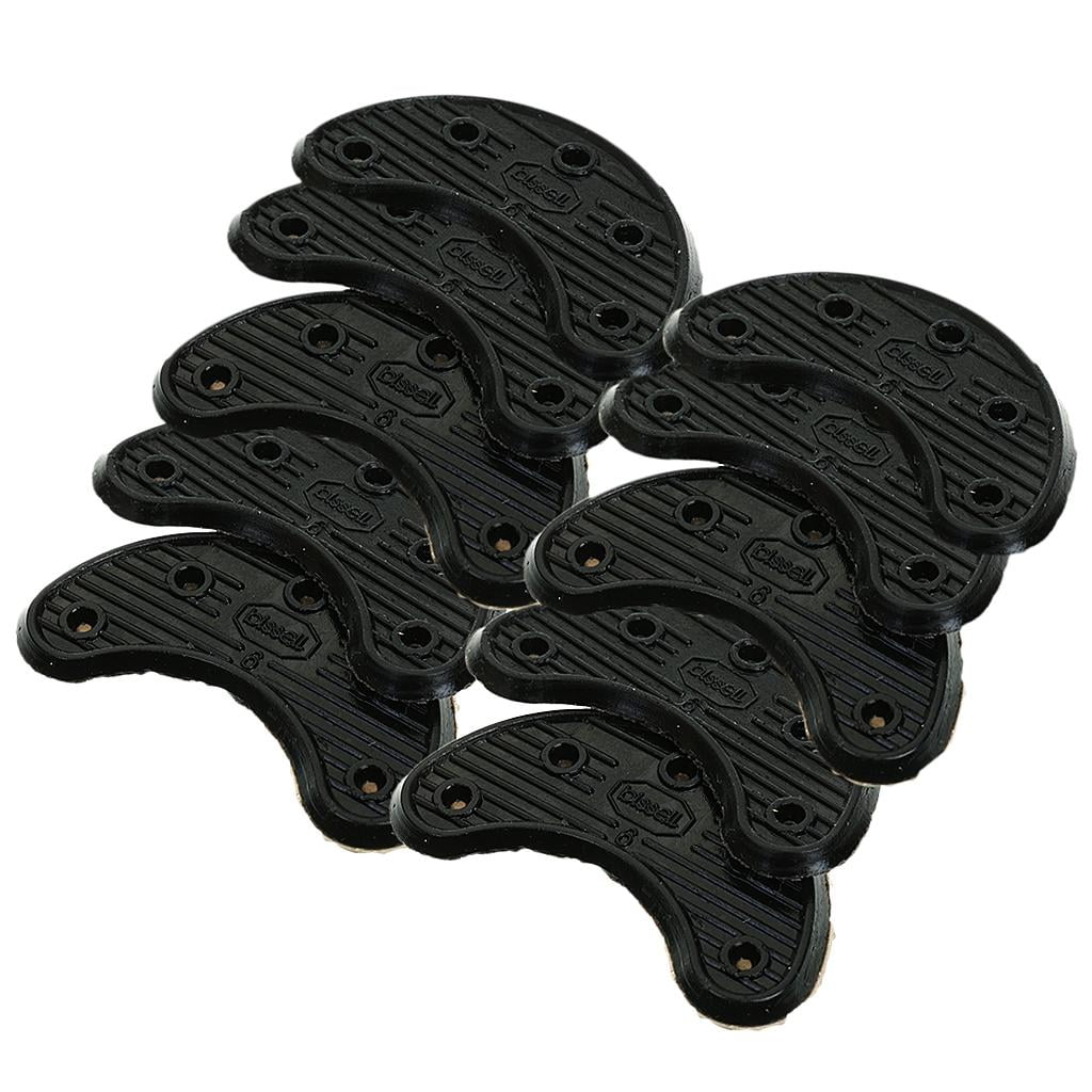 5 Pairs Glue on Shoe Sole Heel Tips Slip Rubber Shoes PROTECTORS ...