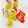 Barbie My Life As Grinch Poseable Sleepover Doll, Brunette Hair, Green ...