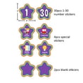 WaaHome 4" Number Spot Markers Stickers, 36pcs Line Up Spots Dots for ...