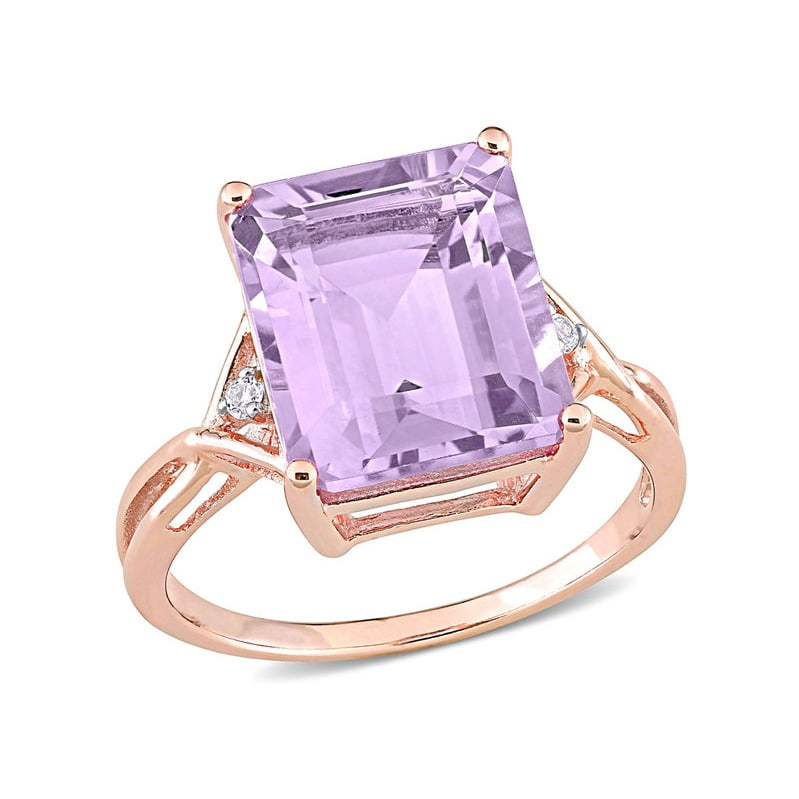 Click here for Gem And Harmony 5.91 Carat (Ctw) Emerald Cut Rose... prices