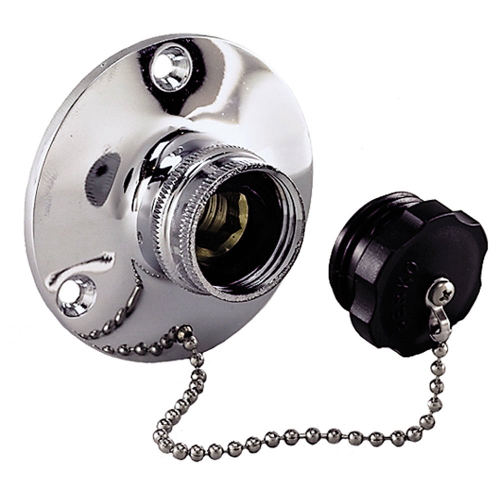 0499DP0CHR Water Inlet Fitting for Obtaining Water Dockside - Walmart.com