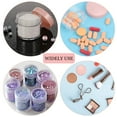 20 Pieces Round Pot Jars Plastic Cosmetic Containers Set with Lid for ...