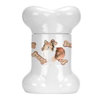 Border Collie Bone Shaped Treat Jar - Walmart.com