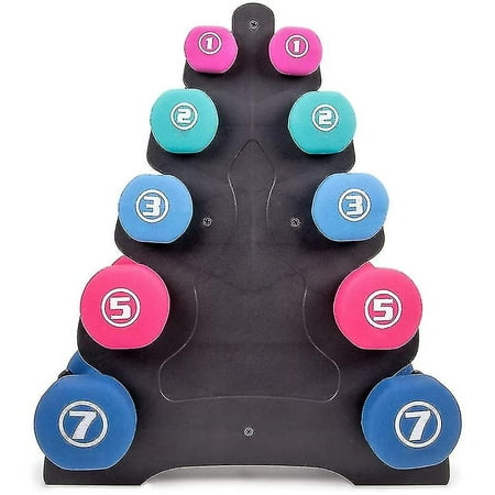 Dumbbell Rack Stand, Triangle And Big Leaf 5-tier Dumbbell Storage ...