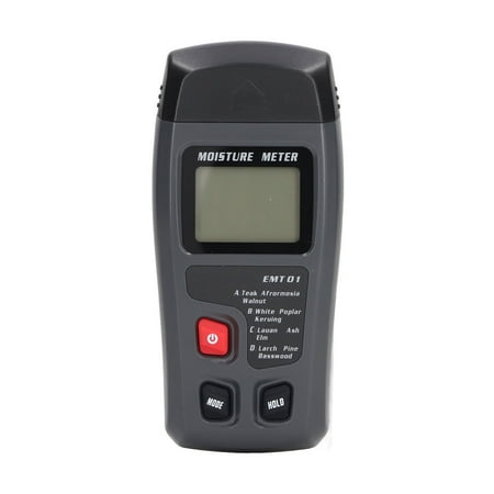 Water Content Detector, 4 Calibration Scales Wood Moisture Tester 0-99. ...