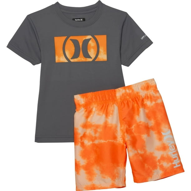 Hurley Baby Boys' Swim Suit 2-Piece Set (7, Melon Tint) - Walmart.ca
